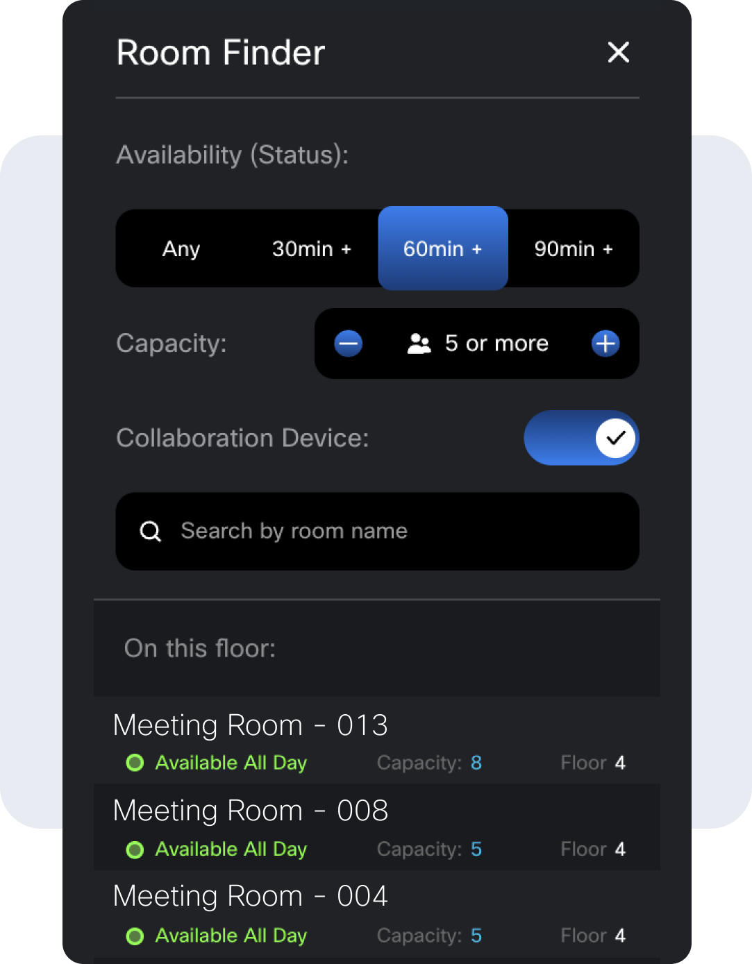 Cisco Spaces launches its Meeting Room Finder